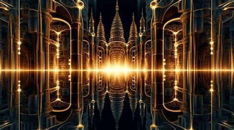Premium Ai Image Generative Ai Infinite Reflections