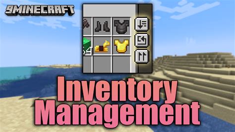 inventory management mod 1minecraft