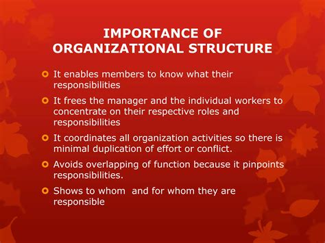 Organizational Structure PPTX Business Administration Business