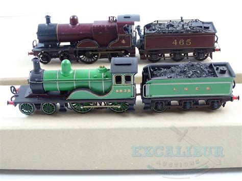 Lot 323 A Pair Of Oo Gauge Kitbuilt Steam