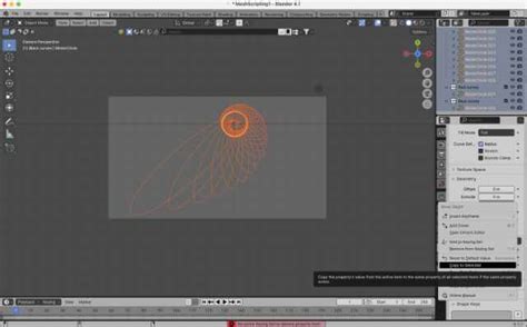 Curve Scripting Mathematical Illustration In Blender