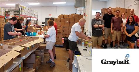 Graybar On Linkedin Graybars E Commerce Development Team Recently Volunteered At A Local Food…