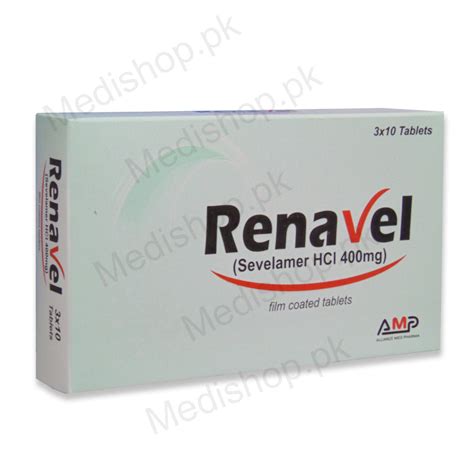Renavel Tablets 400mg – Medishop.pk