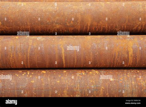 Rusty Metal Pipe Stock Photo Alamy