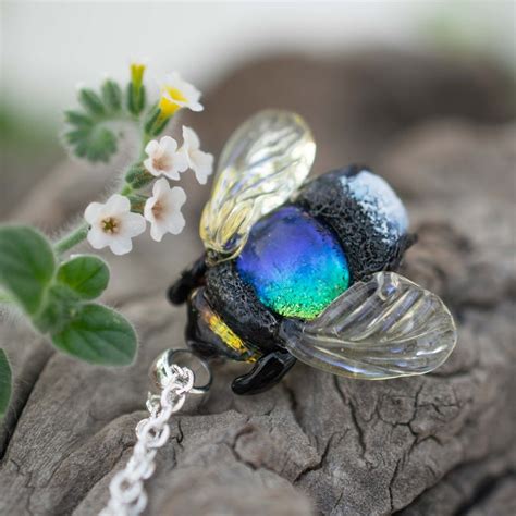 Bumble Bee Pendant Etsy