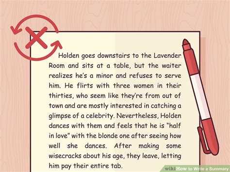 The Best Way To Write A Summary WikiHow