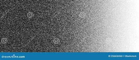 Dotwork Gradient Pattern Background Black Noise Stipple Dots Dotted