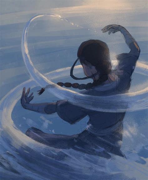 Katara Waterbending Bryan R Thelastairbender