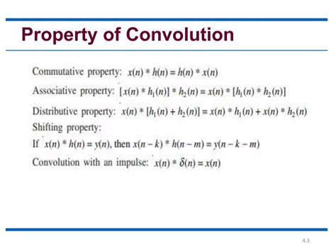 5 Convolution And Correlation Of Discrete Time Signals Ppt