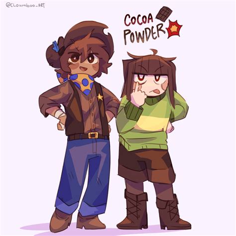 Cocoapowder Chara X Clover And Other Doodles Clownboo Art R Cocoapowder