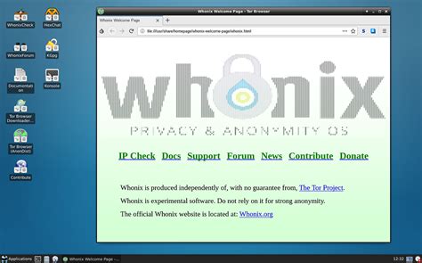 Whonix Xfce Development Development Whonix Forum