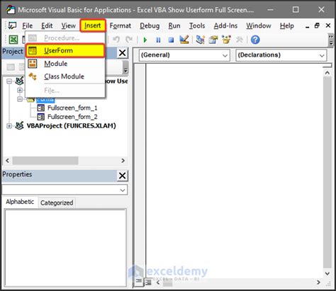 Excel Vba Show Userform In Full Screen Easy Ways
