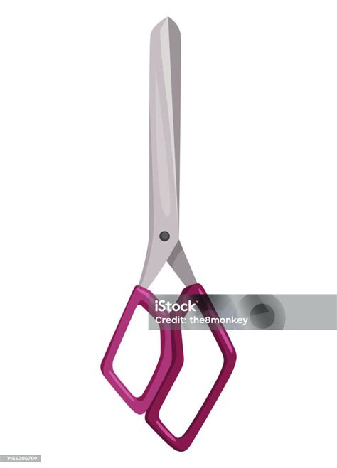가위 아이콘입니다 재단사를 위한 손으로 그린 직업적인 예리한 장비 바느질 작업을위한 절단 가위 창의적인 작업을 위한 공예와 가위질 가위에 대한 스톡 벡터 아트 및 기타