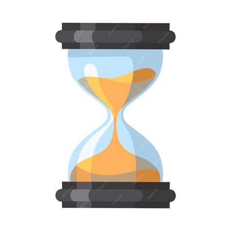 Песочные часы изолированные на белом фоне античные песочные часы с песком внутри для измерения