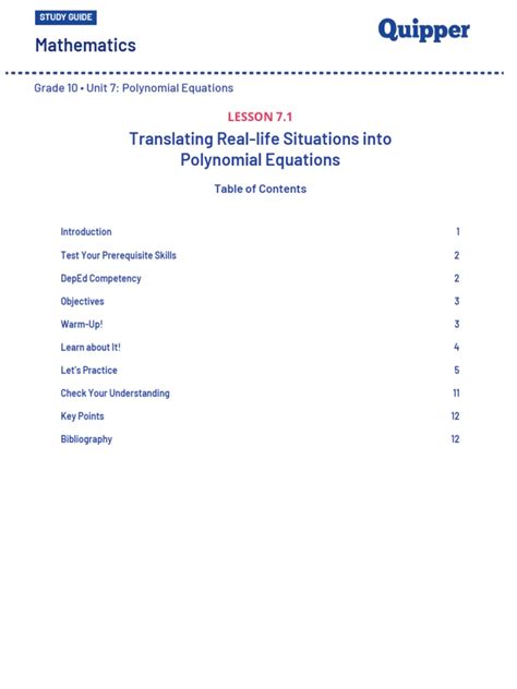 Me Math 10 Q1 0701 Sg Pdf Area Equations