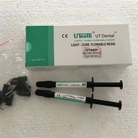 Uteeth Ut Dental Universal Light Cure Flowable Composite Resin Shopee