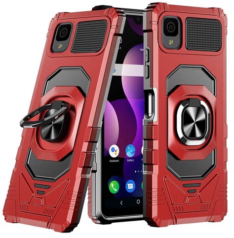Belldandy Heaven Robotic Hybrid Ring Kickstand Phone Case Cover Red Tcl 30 Z 30z