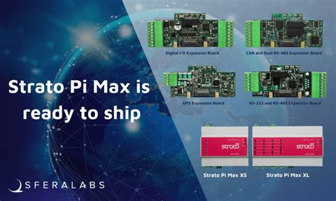 Sfera Labs Strato Pi Max Industrial Controller Is Ready To Ship Ebom
