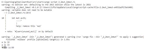 rust学习二运行单个rust脚本 正在战斗中 博客园