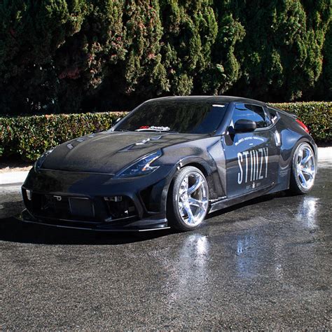 2009 2020 Nissan 370z Weber Front Bumper Front Splitter Street Aero