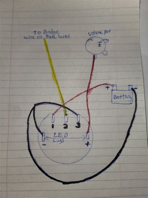 LED Switch Wiring Electronics Chat ProjectGuitar Com