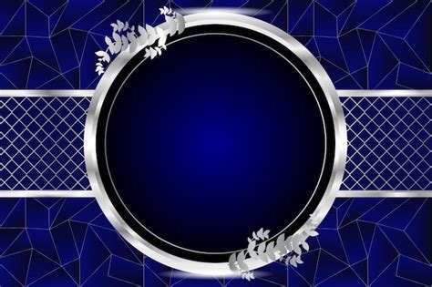 Premium Vector Elegant Blue Background