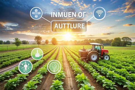 Iot In Agriculture Smart Robotics And Ai For Farm Management Stock