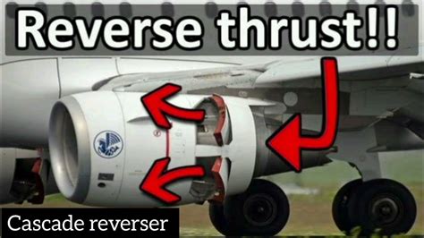 reverse thrust systems explained youtube