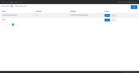 Jobs Datarow Io Documentation