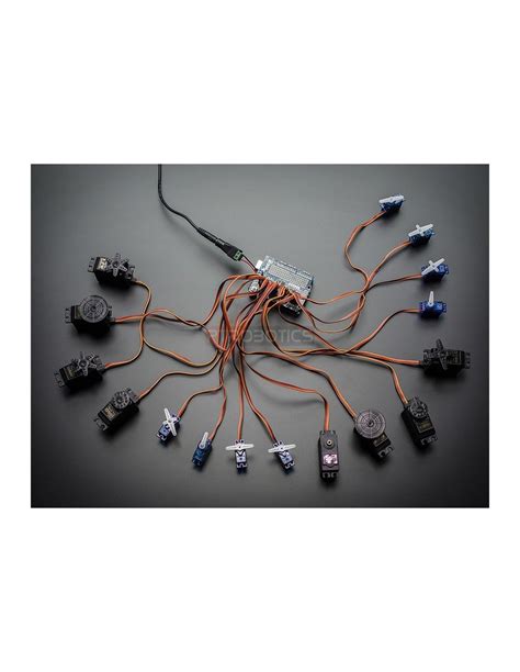 Adafruit Channel Bit PWM Servo Shield I C Interface Motor