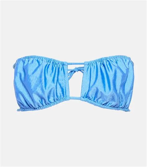 Buy Bananhot Emma Cut Out Bikini Top Blue At 30 Off Editorialist