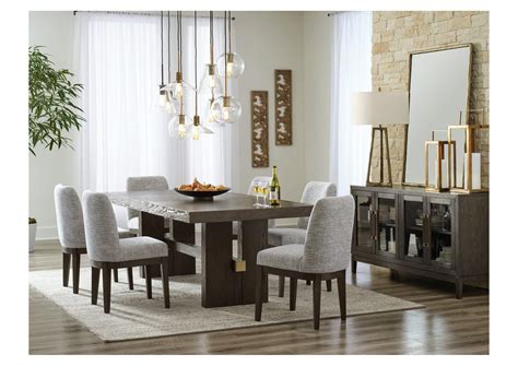 Burkhaus Rectangular Extendable Dining Table And 6 Chairs