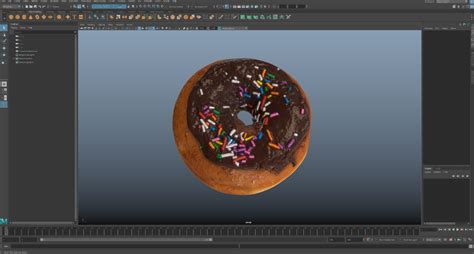 Chocolate Sprinkle Donut 3d Scan Pbr 3d Model 3d Models World