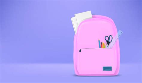 10 Wearing Backback Stock Illustrations Royalty Free Vector Graphics