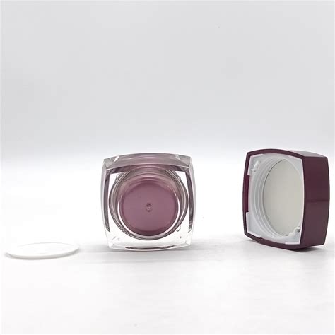 15g 중국 공장 도매 스킨케어 Bb 크림 아이 크림 15ml 작은 이중 벽 아크릴 항아리 중국 제조 업체에서 화장품 플라스틱 아크릴 크림 항아리 Kp Pkg
