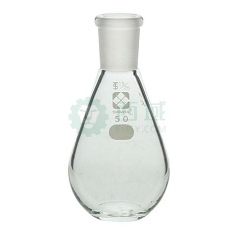 柴田科学 Sibata 通用磨口平底茄型烧瓶 15 25 50ml，3 5911 01 售卖规格：1个【多少钱 规格参数 图片 采购】 西域