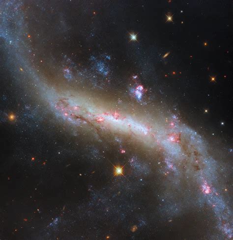 哈勃太空望远镜揭示棒旋星系ngc4731的细节 神秘的地球 科学自然地理探索