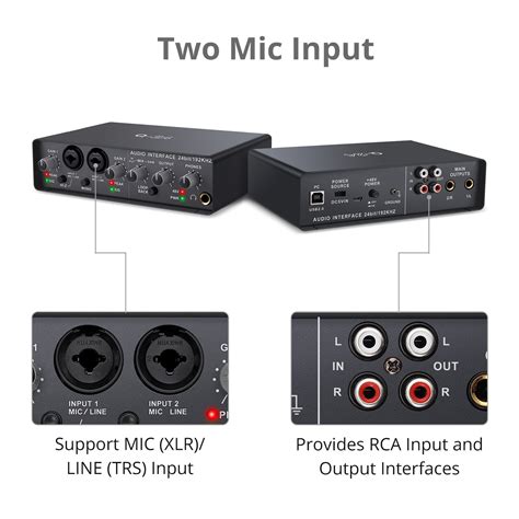 Neoteck Usb Audio Interface With Rca 2x2 24 Bit 19 Grandado