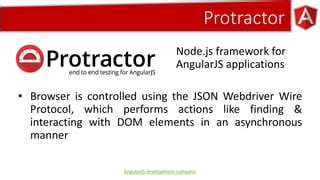 Popluar AngularJS Frameworks PPT
