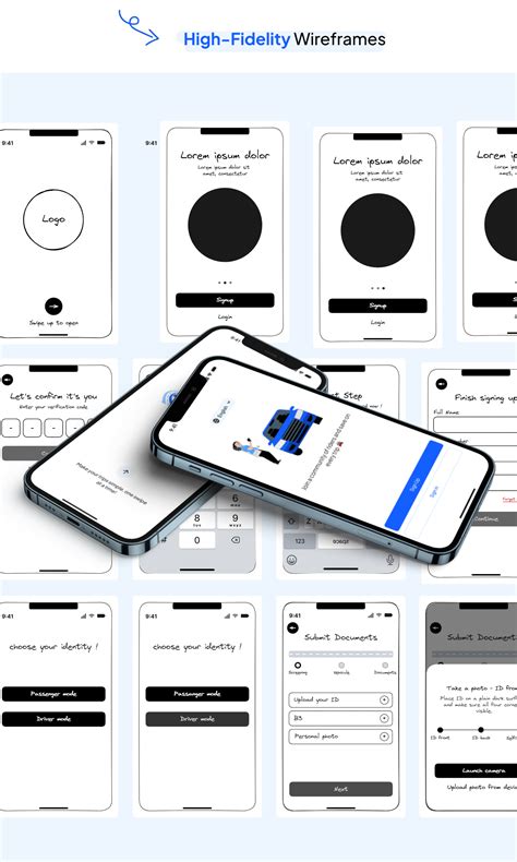 Rakabny UX UI Design For A Carpooling Mobile App Behance