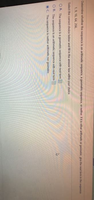 Solved Determine Whether The Sequence Is An Arithmetic