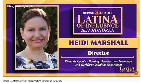Congratulations To Our Director Heidi Riverside County Department