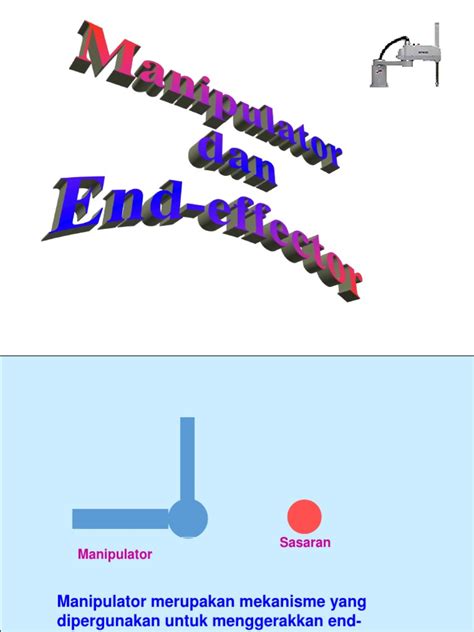 Manipulator Dan End Effector Pdf