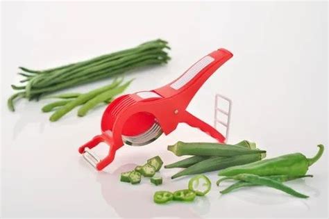 Red Manual Multi Vegetable Cutter For Chopper At ₹ 40 In Rajkot Id