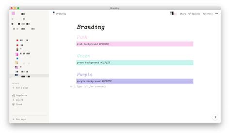 Custom Styles For Notion