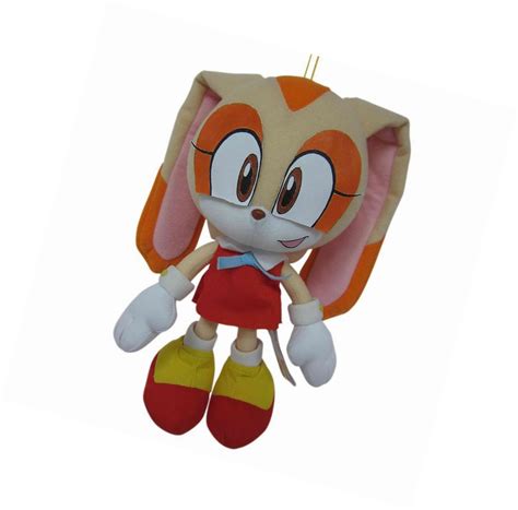 Great Eastern Sonic The Hedgehog Cream The Rabbit 7 5 Plush 1929896200
