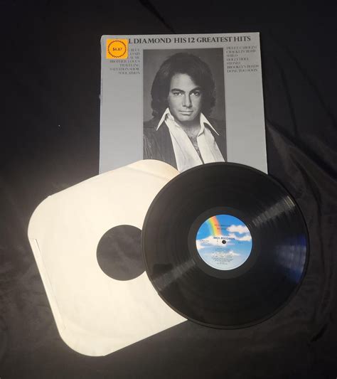 Neil Diamond His 12 Greatest Hits Vintage 1974 Vinyl Lp Free Shipping Etsy