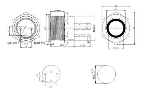 Great Led Illuminated Push Button Switch FILN MM Led Illuminated Push Button Switch