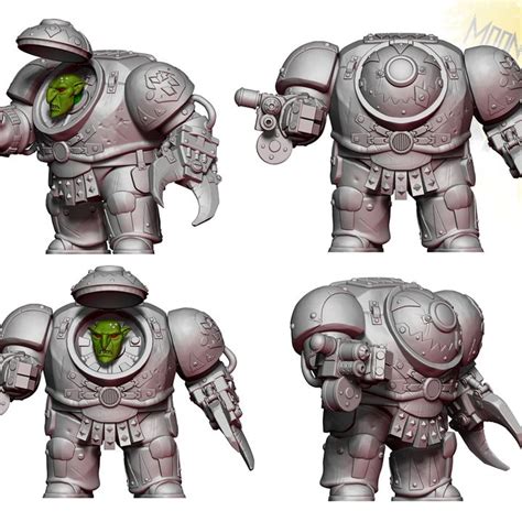 3d Printable Mega Armor Set By Badtusk Game