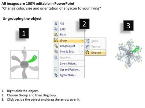6 Colorful Stages In Circular Manner Ppt Business Plan PowerPoint Slides
